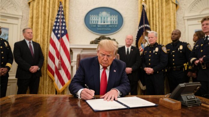 Trump Signs Executive Order Targeting Flag Burning: First Amendment ...