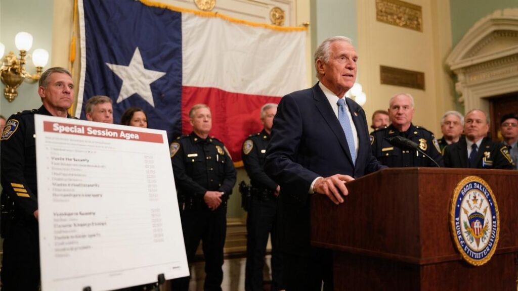 Abbott Expands Texas Special Session: Election Laws & Police Funding ...