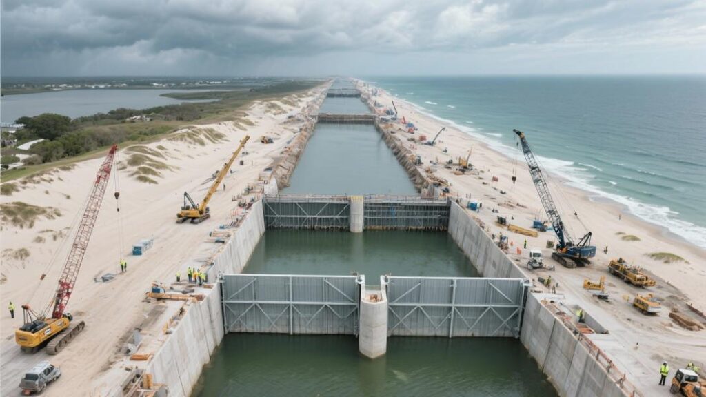 Texas Launches World’s Largest Coastal Barrier to Protect Gulf Coast ...