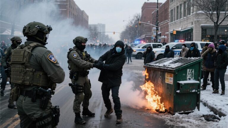 Minneapolis Border Patrol Shooting Sparks Protests Amid Immigration ...